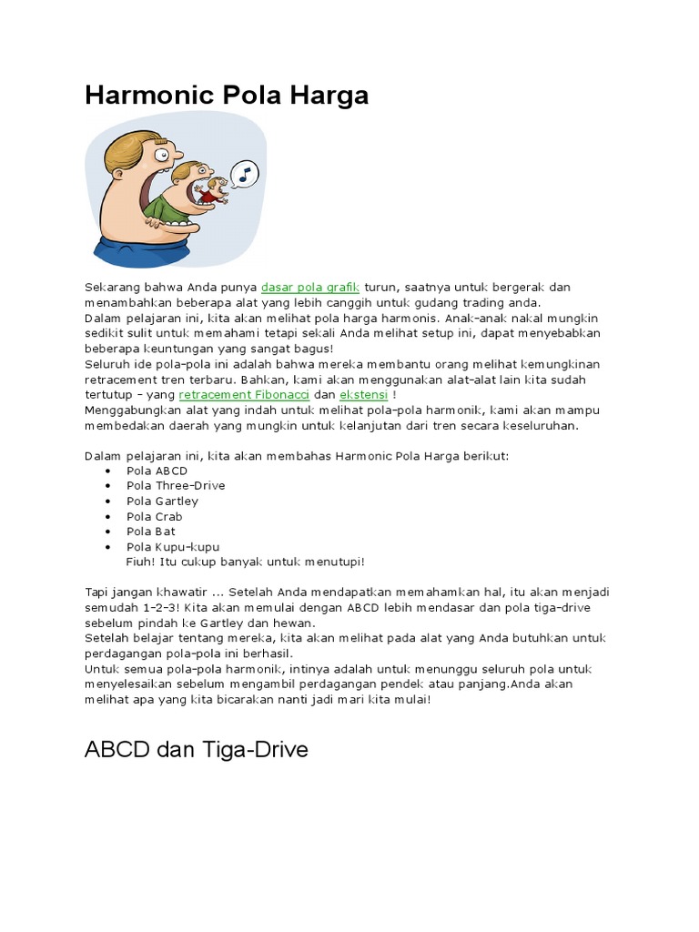 Pola ABCD dalam Trading Harmonik | PDF | Metode & Bahan Ajar