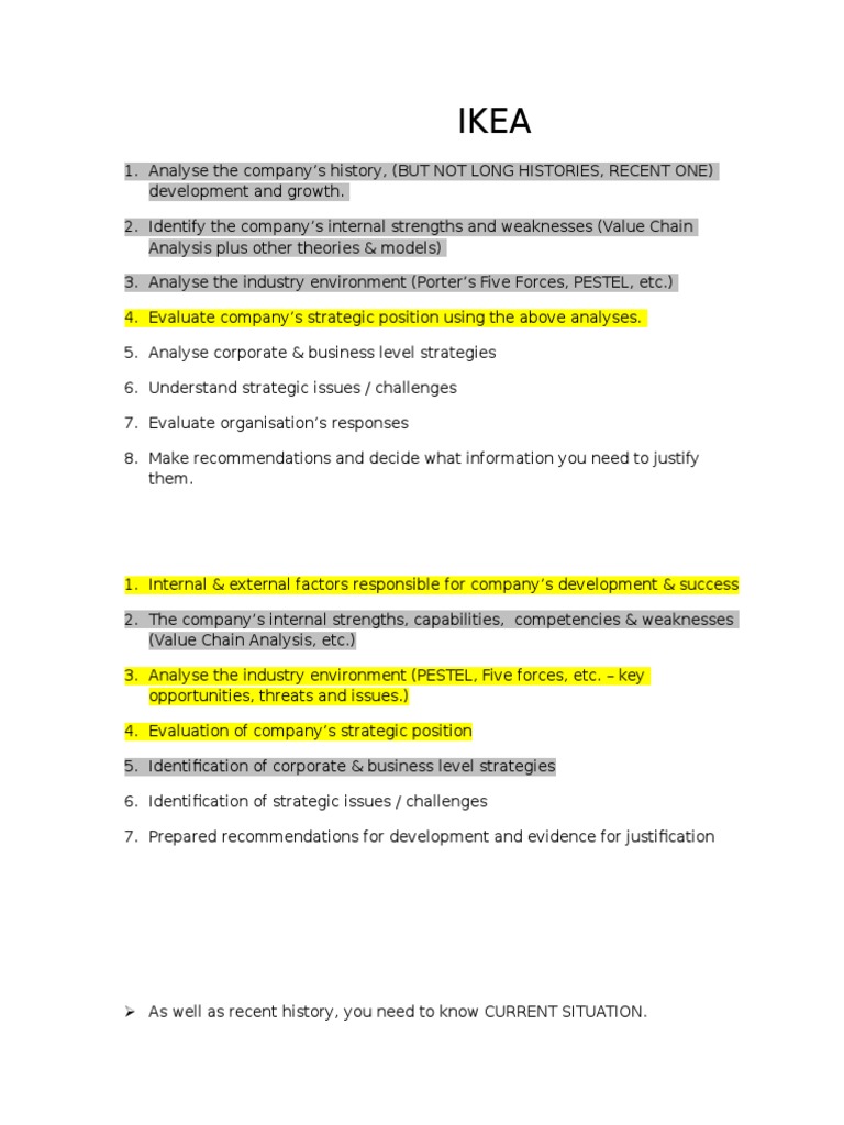 Ikea | PDF | Value Chain | Strategic Management