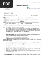 Communicative Language Teaching Lesson Plan | PDF | Language Education ...