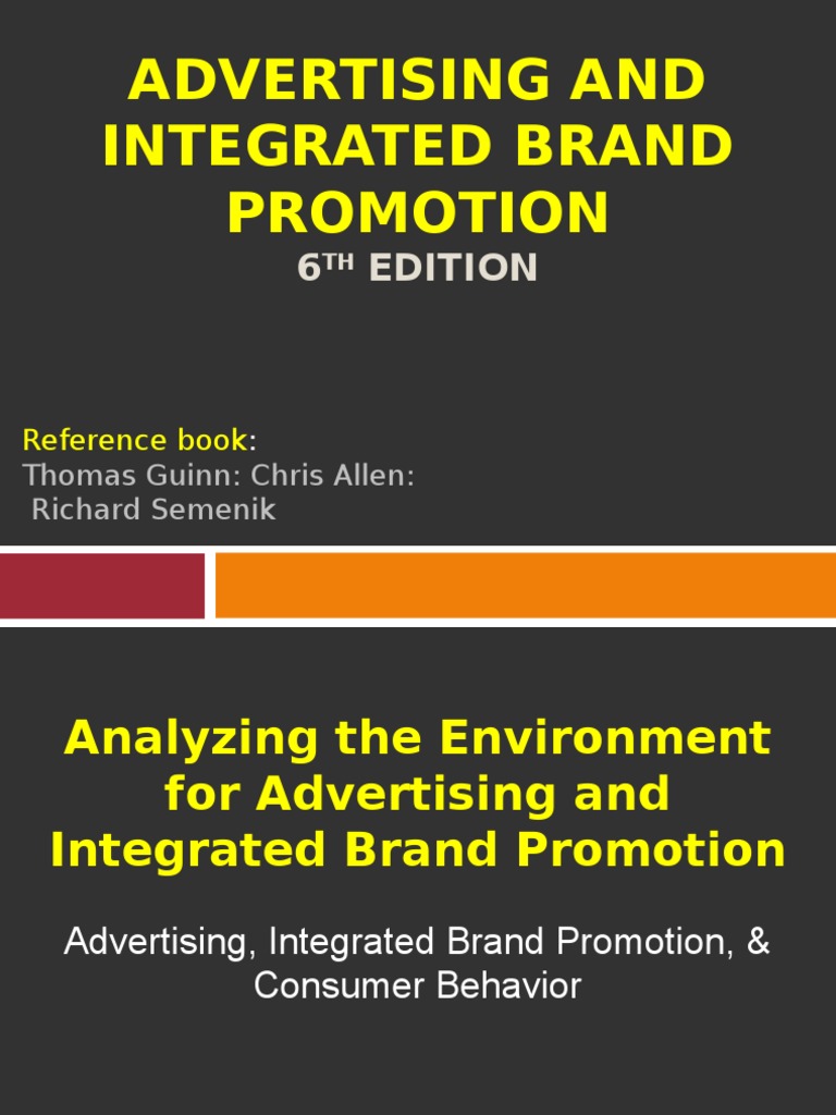 Advertising Integrated Brand Promotion | PDF | Attitude (Psychology ...