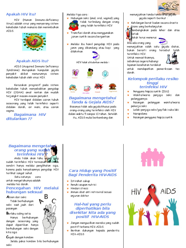 Leaflet HIV | PDF