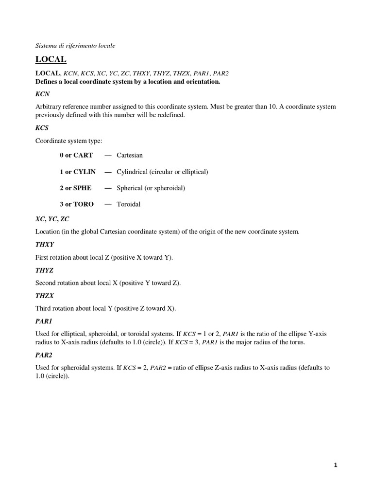 Comandi Ansys APDL | PDF | Bending | Stress (Mechanics)