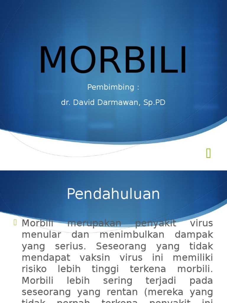 Morbili | PDF | Pengembangan Diri | Sains & Matematika