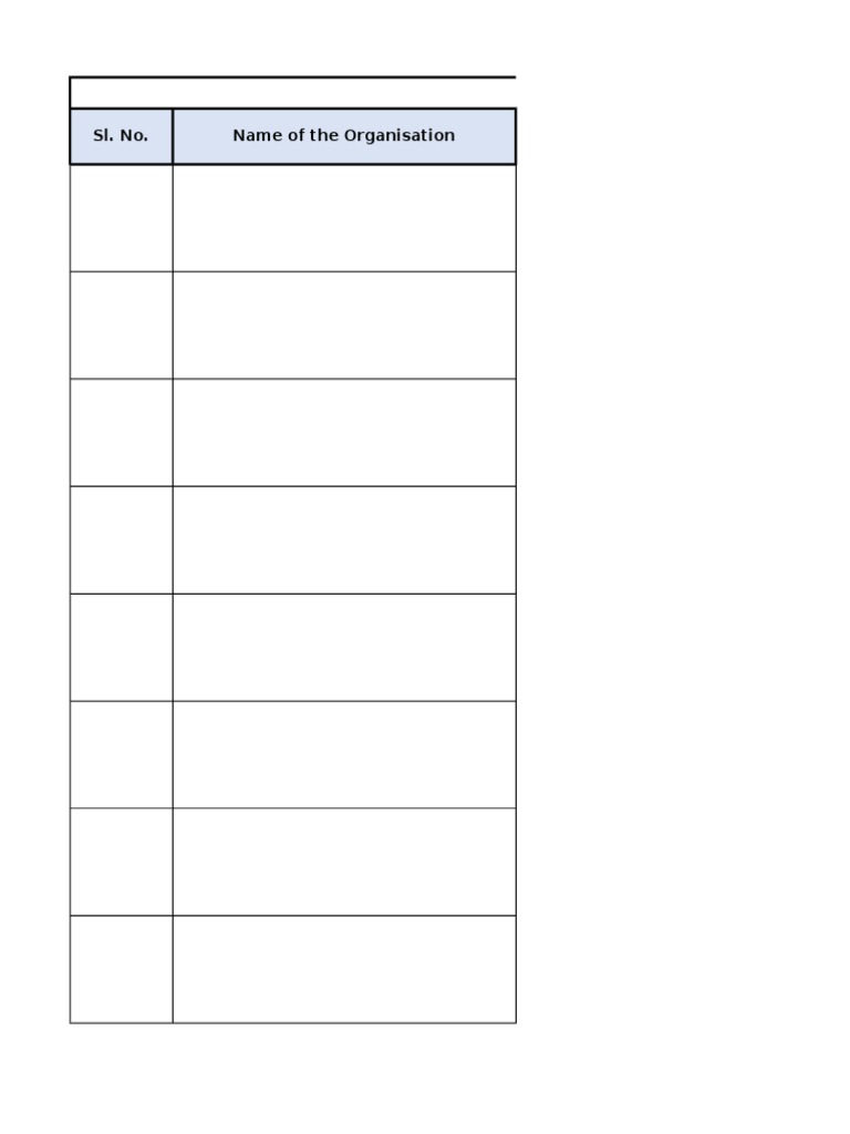 Data Collation Template | PDF