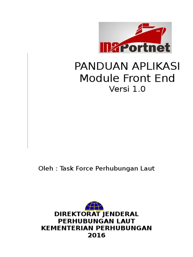 Manual Inaportnet | PDF