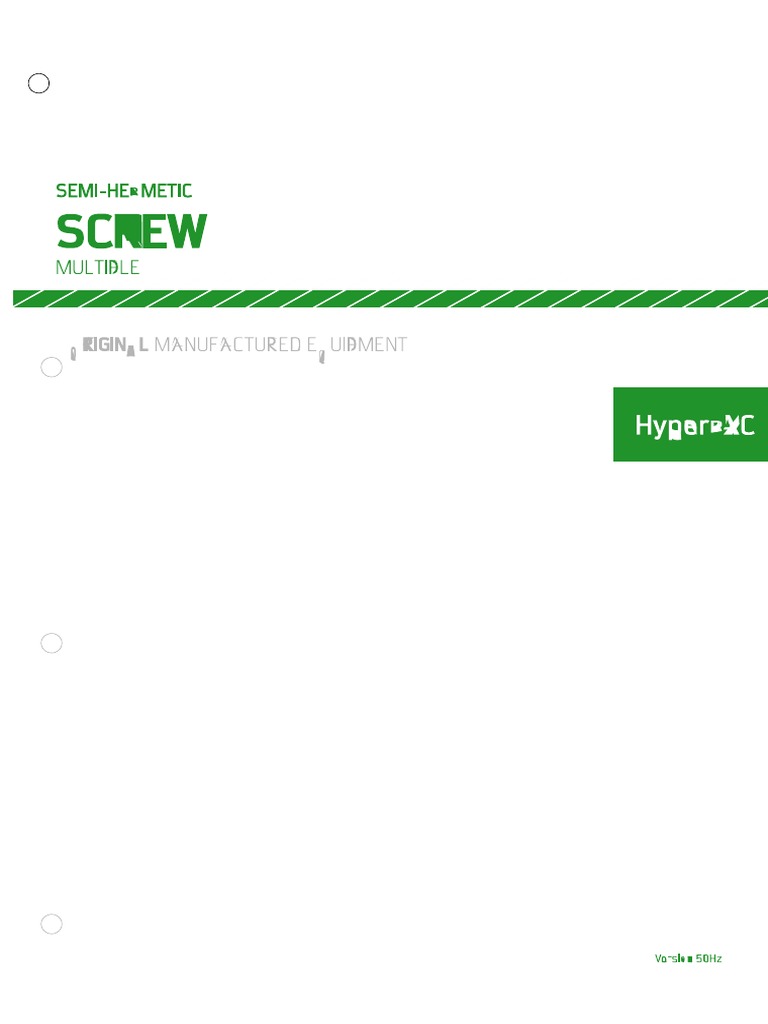 Bitzer Hyperpac 2010 | PDF | Horsepower | Electromechanical Engineering