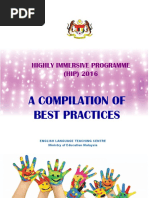Highly Immersive Programme Perak | PDF | Teaching | Communication