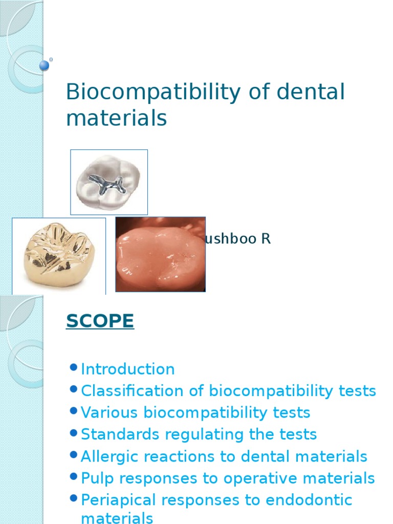 biocompatibility 6 | Allergy | Dental Material