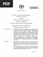 UU ITE No. 1 Tahun 2024 tentang ITE | PDF