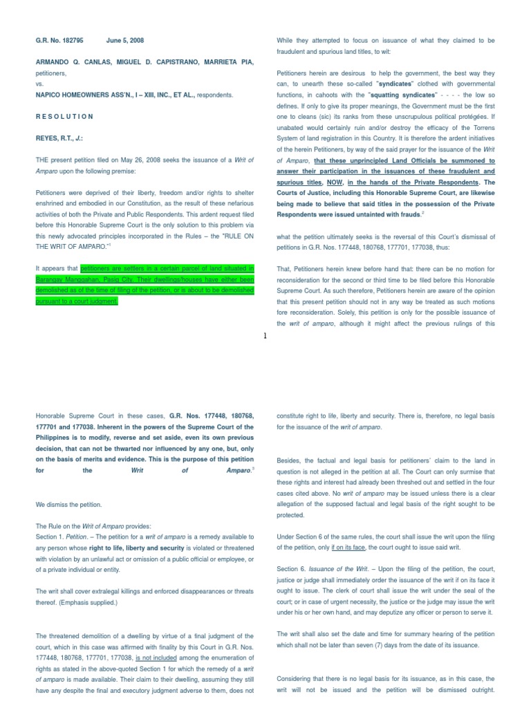 SpecPro Full Text FINAL | PDF | Certiorari | Writ