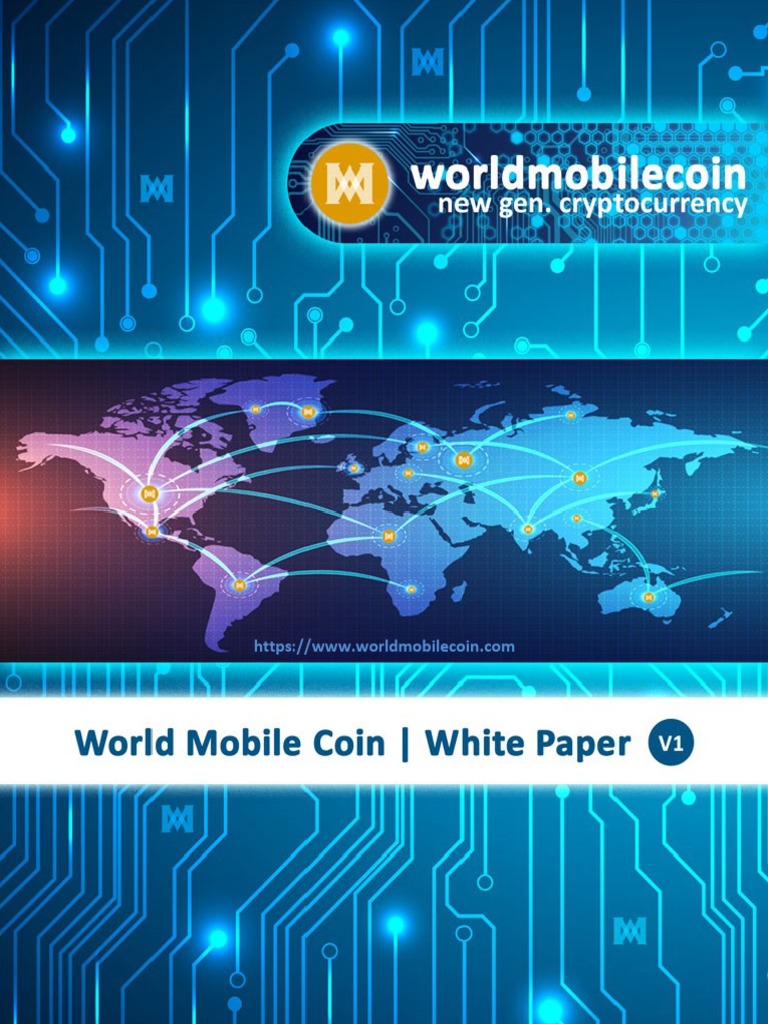 World Mobile Coin WhitePaper V1 | PDF | Web Application | Cryptocurrency