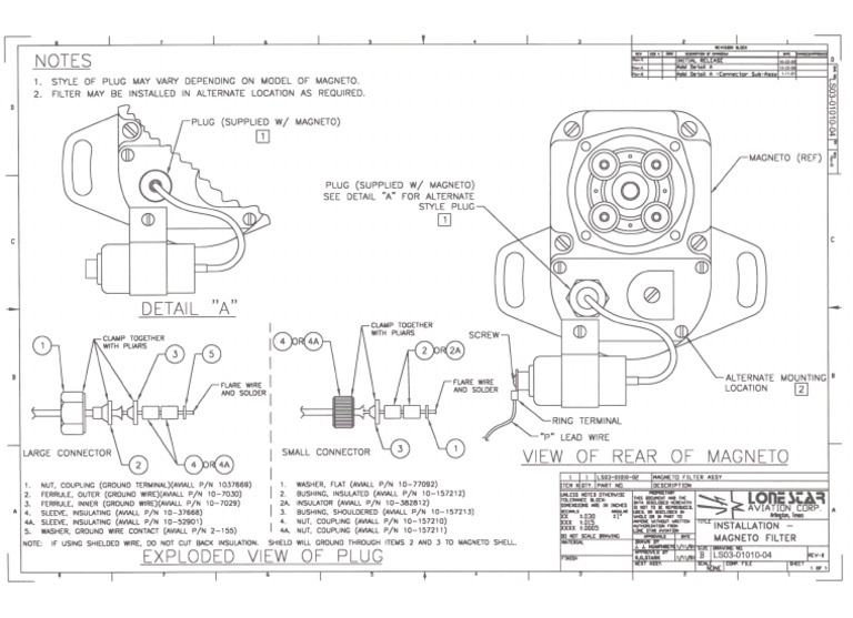 Bendix Magneto Filter Install | PDF