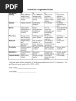 Bookmark Contest Rubric | PDF
