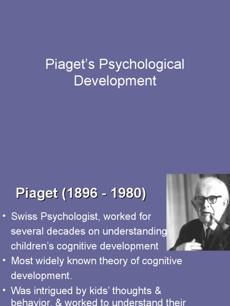 Piaget | Constructivism (Philosophy Of Education) | Learning