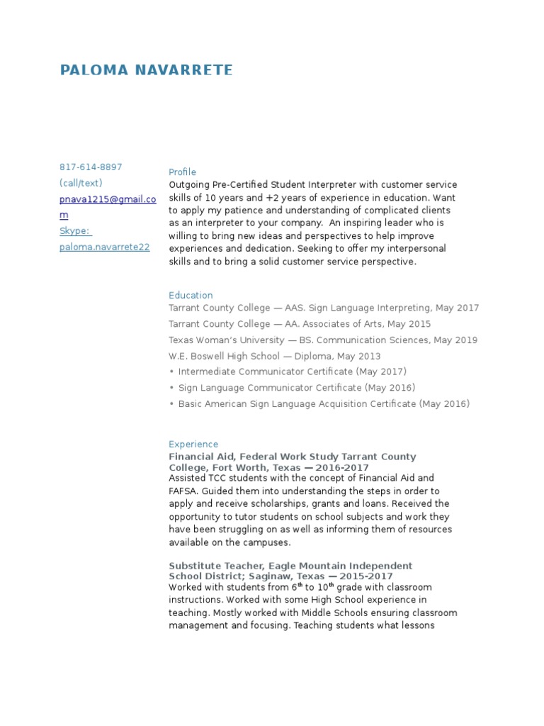 Master Resume 2017 | PDF | Secondary School | Middle Schools