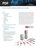 (Care and Use Manual) : Atlantis Premier BEH C AX Columns | PDF | Acid ...