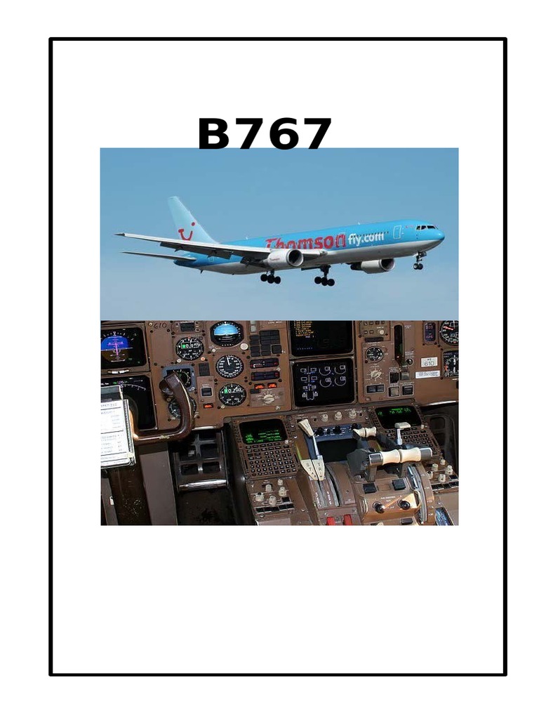 B767 Landing Gear System Overview | PDF | Landing Gear | Rudder