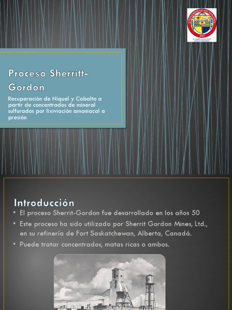 Recuperación de Níquel y Cobalto Sherritt-Gordon | PDF | Níquel | Cobalto