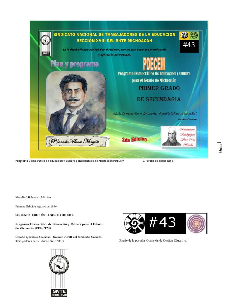 1o Secundaria PDECEM 2016 | PDF | Planificación | Conocimiento