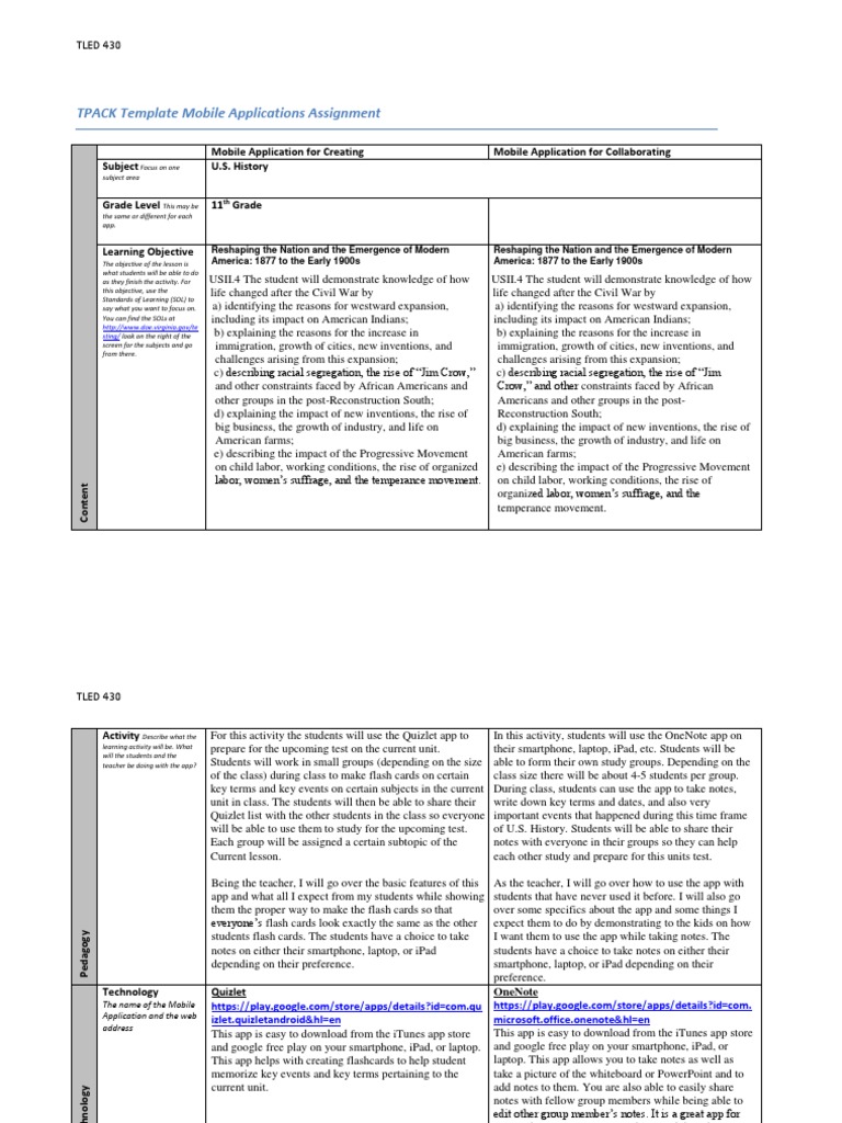 Tpack App Review Template 1 | PDF | Mobile App | Adobe Flash