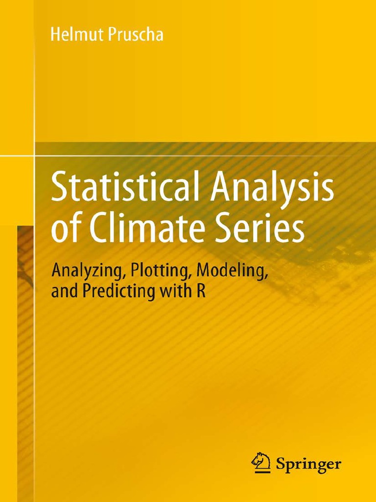 Statistical Analysis of Climate Series | PDF | Time Series | Climate