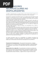 Succinilcolina: Usos y Contraindicaciones | PDF | Farmacología | Medicina