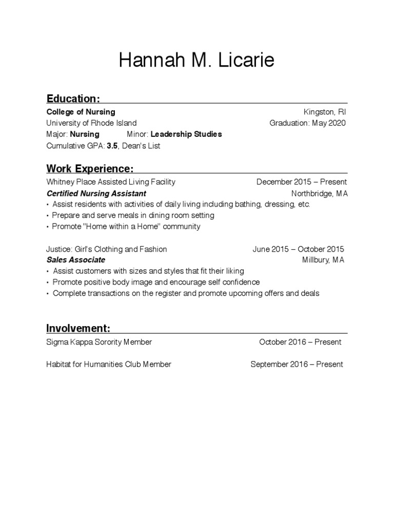 Resume Final Draft | PDF