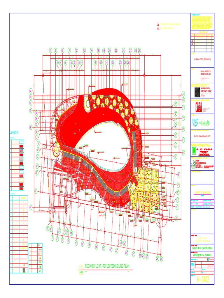 Second Floor Reflected Ceiling Plan: Legend | PDF