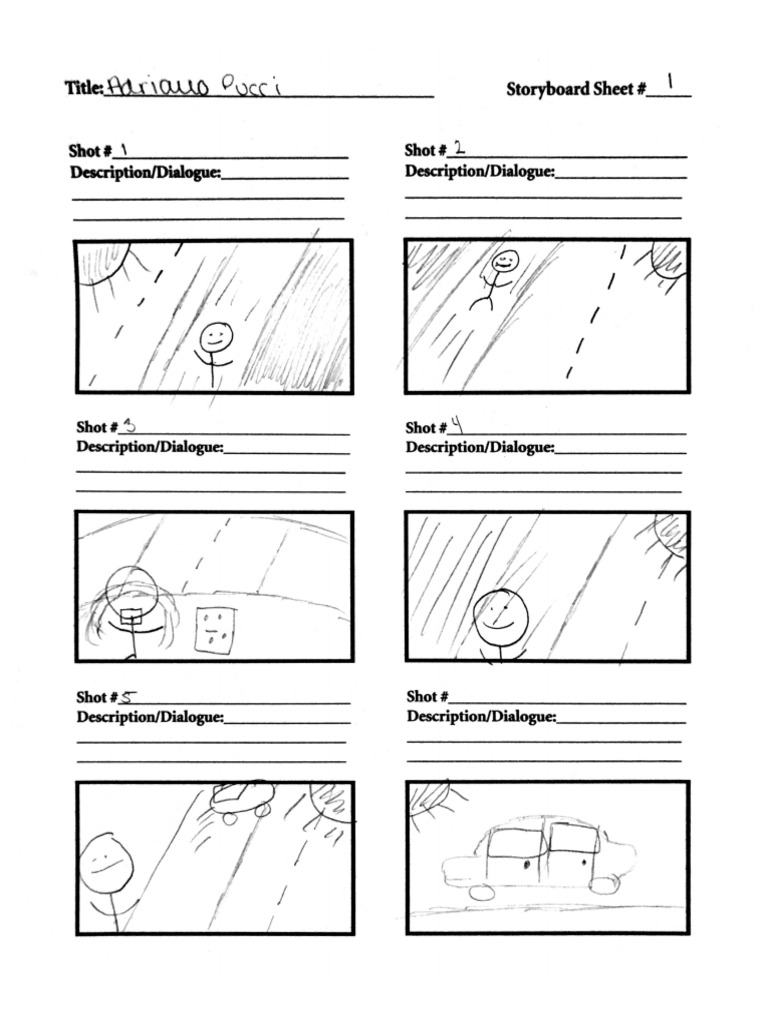 AICE Media Studies - Storyboard Final | PDF