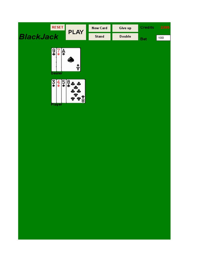Blackjack | PDF