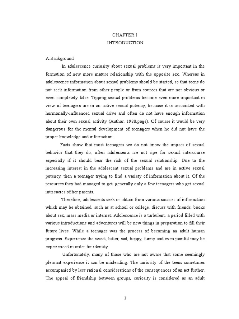 Free Sex Paper Pdf Sex Education Adolescence