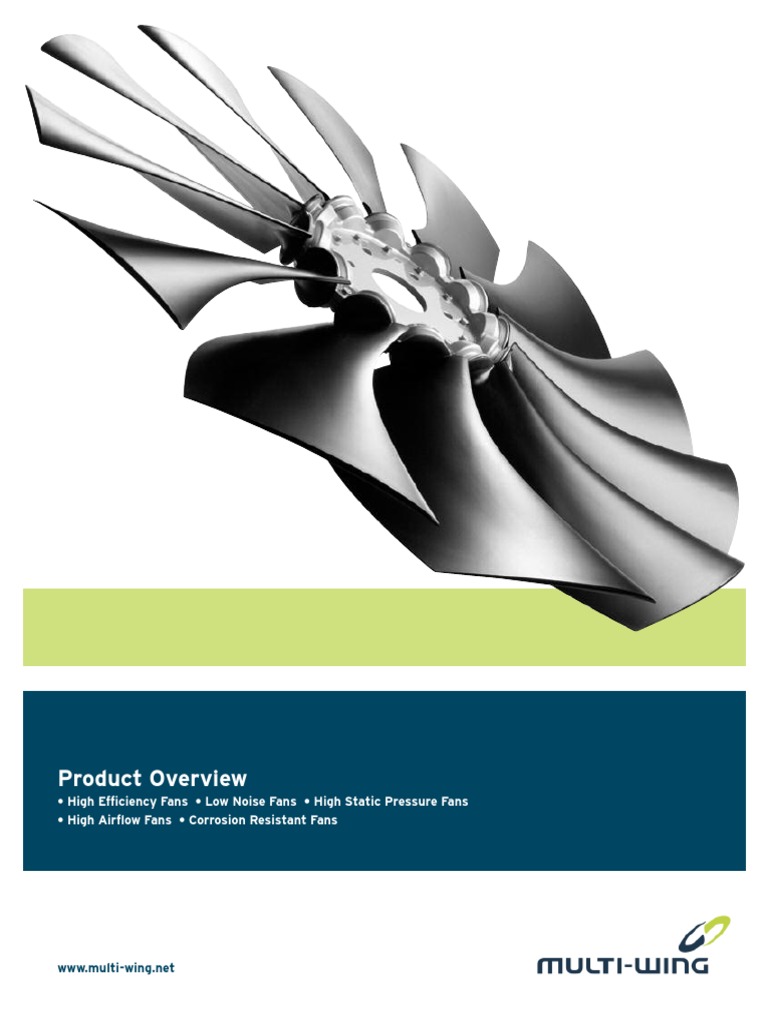 Multi Wing Product Overview 2013 | Mechanical Fan | Hvac