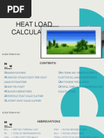 Heat Load Calculation Sheet | PDF | Hvac | Automation