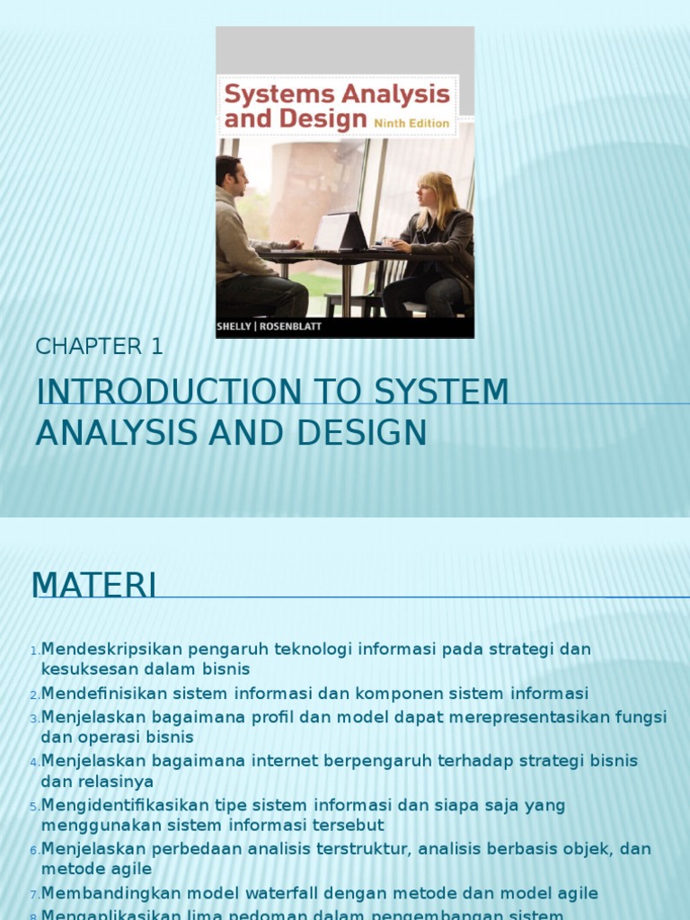 Chapter 1 Introduction To System Analysis and Design | PDF