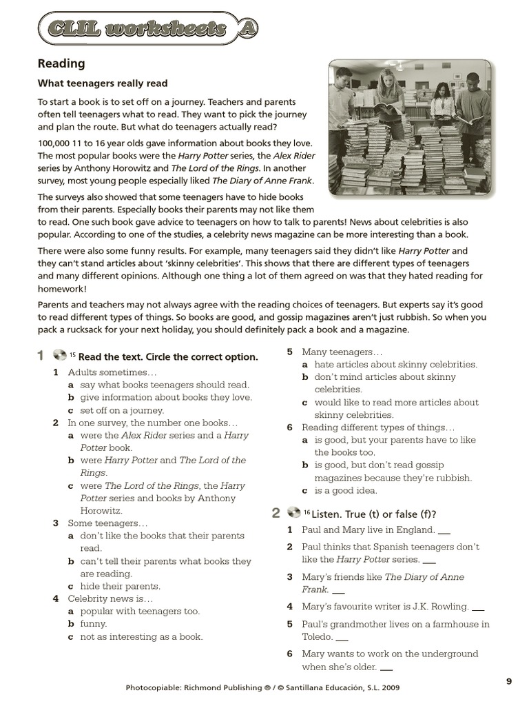 CLIL Worksheets CLIL Worksheets | PDF