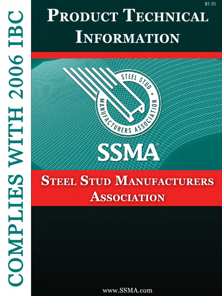 SSMA | Screw | Specification (Technical Standard)