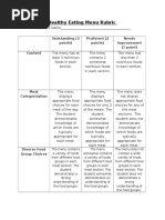Rubrics-Poster Making | PDF