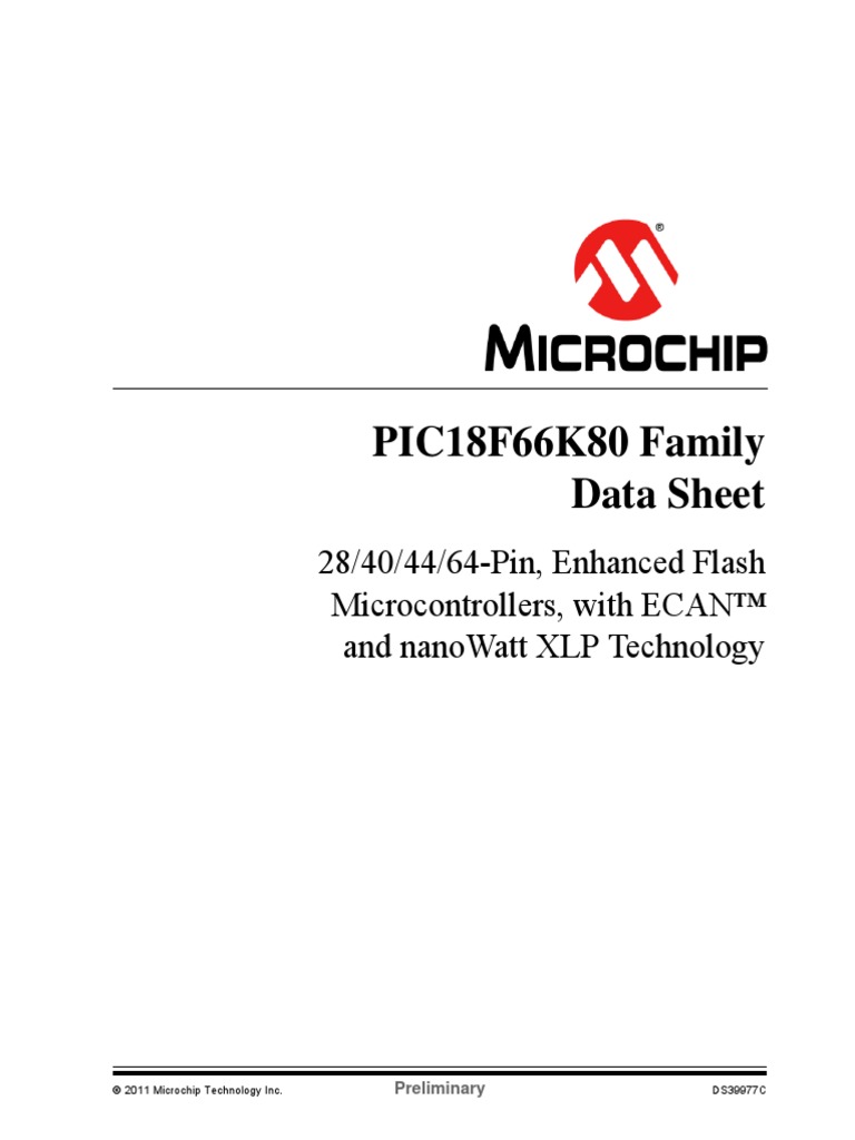 Pic18f45k80 PDF | PDF | Pic Microcontroller | Microcontroller