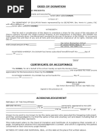 BIR Certificate of Donation (2322) | PDF | Book Value | Depreciation