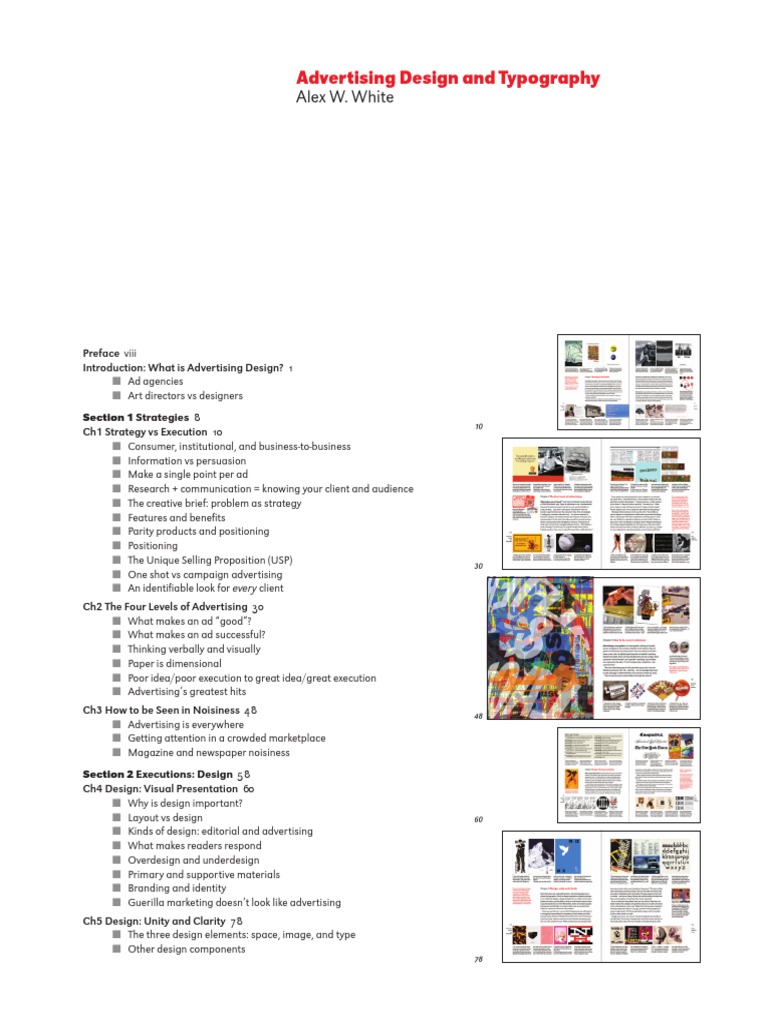 Advertising Design and Typography | PDF | Advertising | Brainstorming