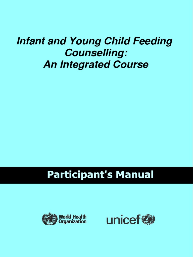 IYCF Participants' Manual PDF | PDF | Breastfeeding | Breast Milk