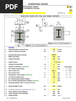 Fixed Base Connection Design for UC152x152x23 | PDF | Screw | Materials