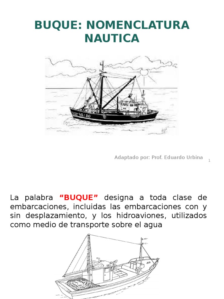 Buques y Nomenclatura Náutica | Descargar gratis PDF | Barcos | Puerto ...