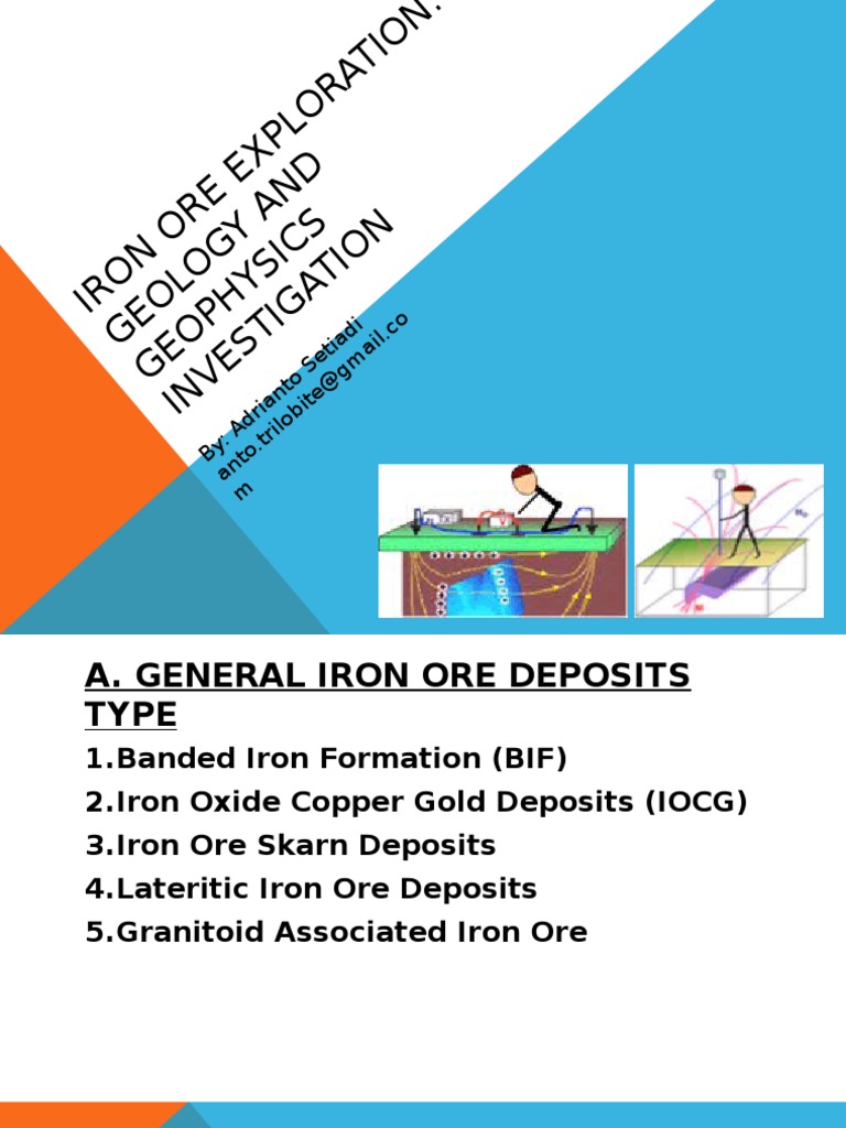 Iron Ore Exploration - Geology and Geophysics Investigation | PDF ...