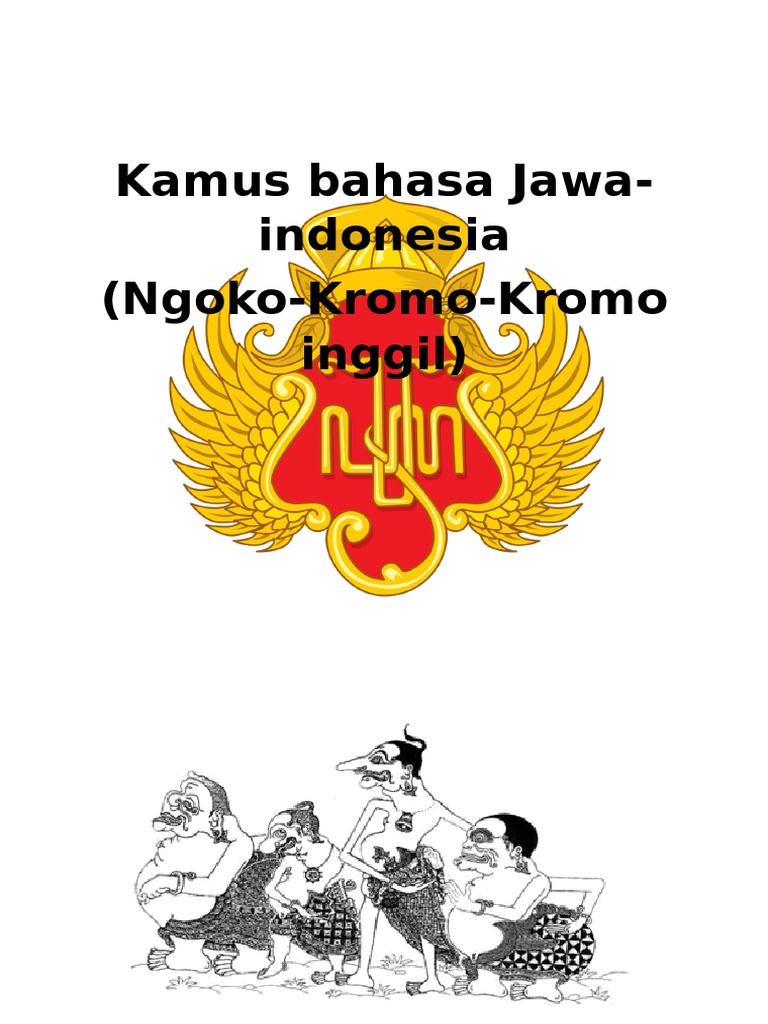 Kamus Bahasa Jawa | PDF