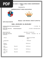 Training Program Proposal Chess | PDF | Self Esteem | Chess