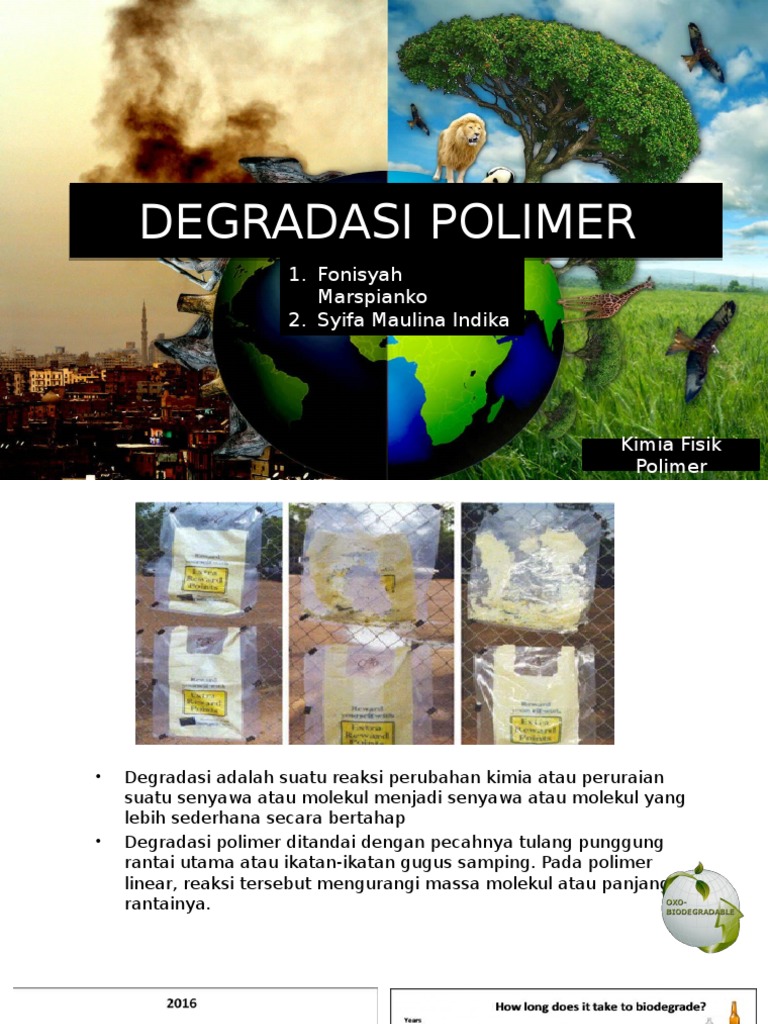 Degradasi Polimer | PDF