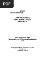 Construction Safety and Health Program | PDF | Occupational Safety And ...