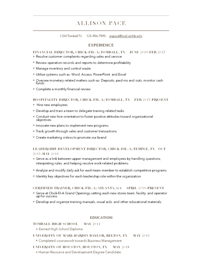 Edited Resume | PDF
