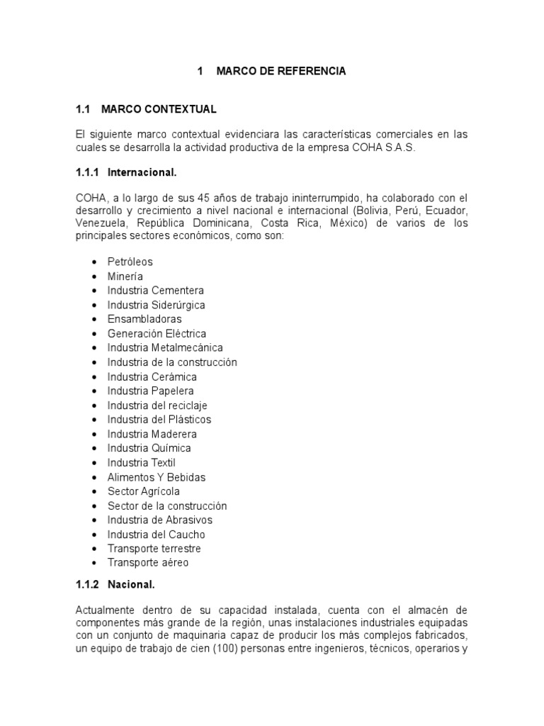 Marco de Referencia | Logística | Almacén